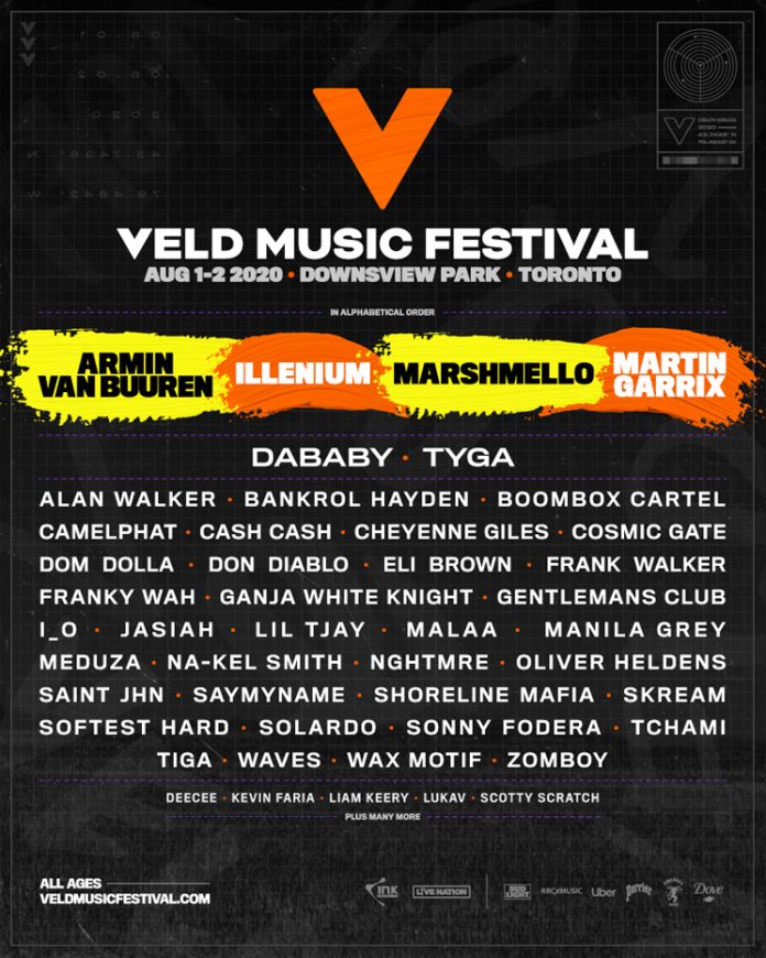 Veld Music Festival Releases Phase 1 2020 Lineup